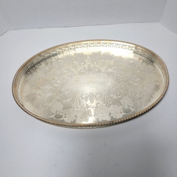 Viners Ltd. | Dining | Viners Grape Vine Silver Plate On Copper ...